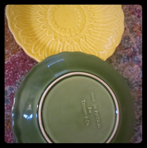 Tiffany & Co. | Other | Tiffany Co Small Flower Plates | Poshmark